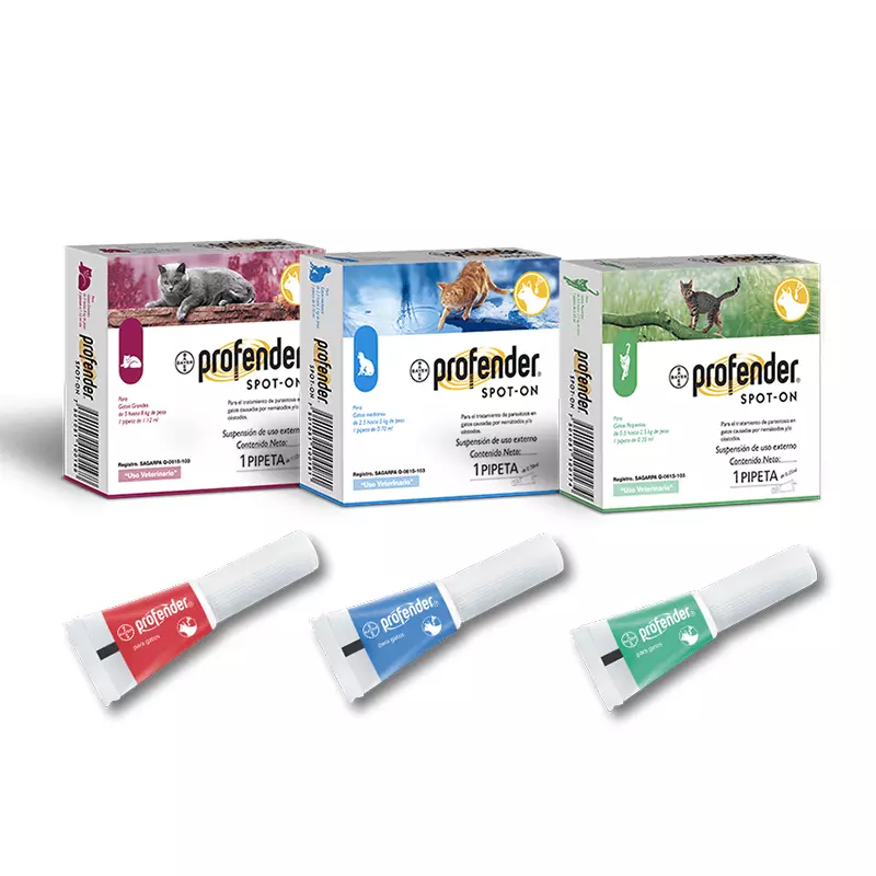 Profender antiparasitario interno gatos - Club de Perros y Gatos