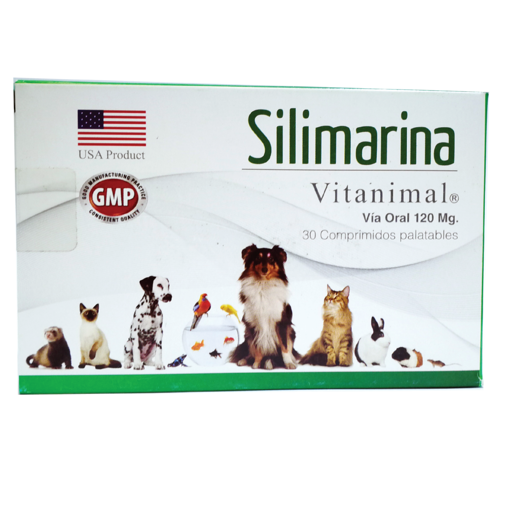 Silimarina 30 - 90 Comprimidos 120 MG | Club de Perros y Gatos